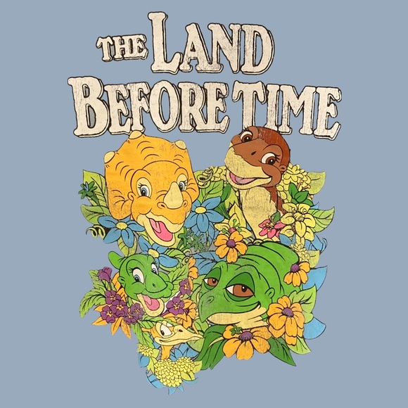 Land Before Time | Tops | Limited Stock Land Before Time Graphic Crew ...